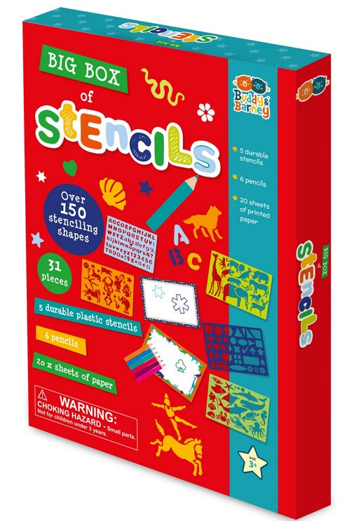 Big Box Of Stencils For All — Busy Bee Toys