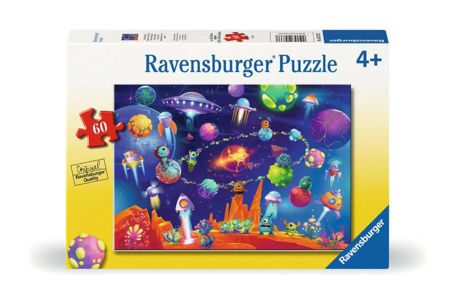Space Aliens 60 pc Puzzle — Busy Bee Toys