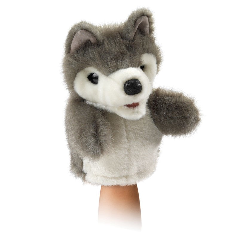Folkmanis Little Wolf Puppet — Busy Bee Toys
