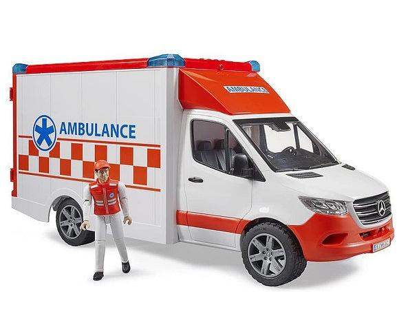 MB Sprinter Ambulance with Driver | Bruder 02676 — Busy Bee Toys