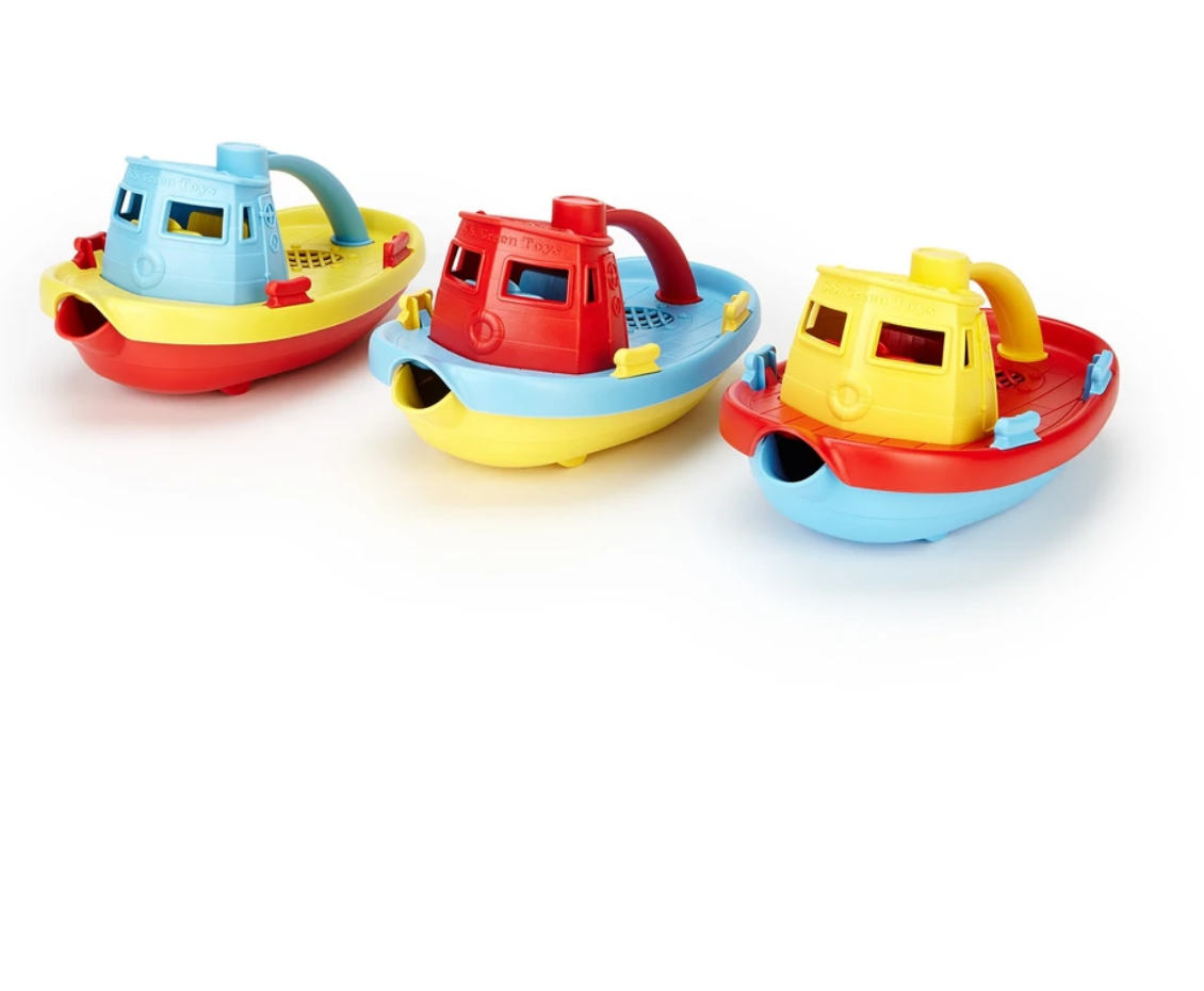 Green Toys Tug Boat TUG01R-A — Busy Bee Toys