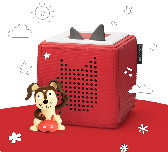 Red Toniebox Starter Set with Playtime Songs — Busy Bee Toys